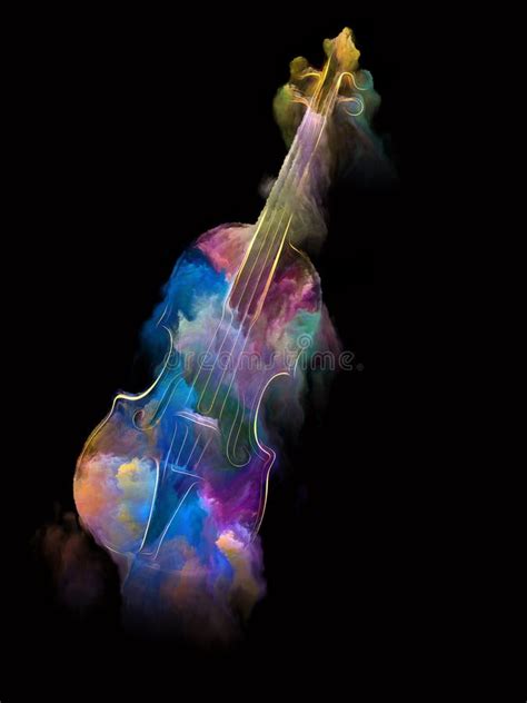 Violin Color Stock Illustration Illustration Of Performance