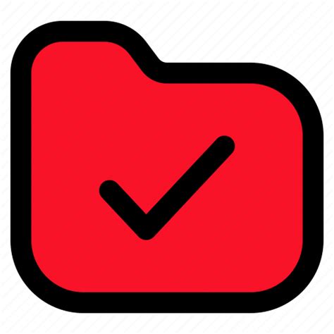 Folder Permission Access Authorization Approval Icon Download On