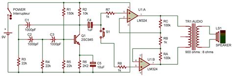 Differential Output Amplifier Lm324