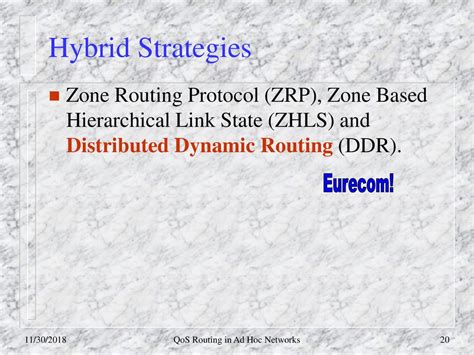 Mobile Ad Hoc Networks Qos Support In Routing Protocols Ppt Download