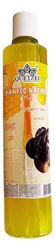Shampoo Natural Miel Orgánico 500ml Quetzei Mercadolibre