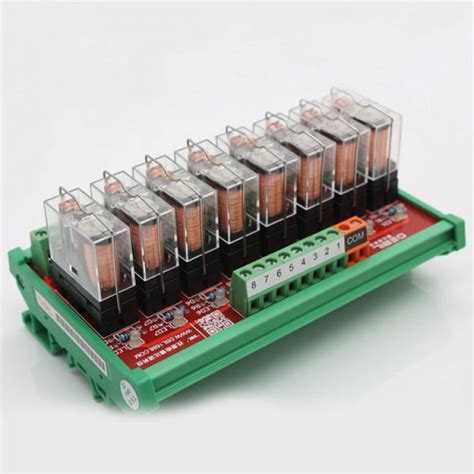 8 Channel OMRON Relay Module Group 8A Control Board Drive Expansion 8L1 24V Free Shipping