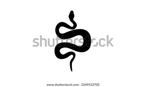 Python Silhouette High Quality Vector Stock Vector Royalty Free 2249532705 Shutterstock