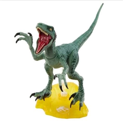 Promo Jurassic World Amber Collection Velociraptor Delta Collectible