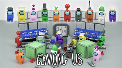 Lego Among Us Boarding Bays Brick Sets Unbox And Build Unofficial Lego Youtube