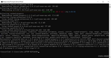 Tensorflow的详细安装（包含jupyter Notebook）jupyter Notebook安装tensorflow Csdn博客
