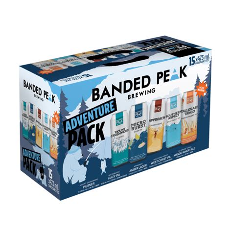 Banded Peak Adventure Beer Variety Pack 473 Ml Delivery Or Pickup