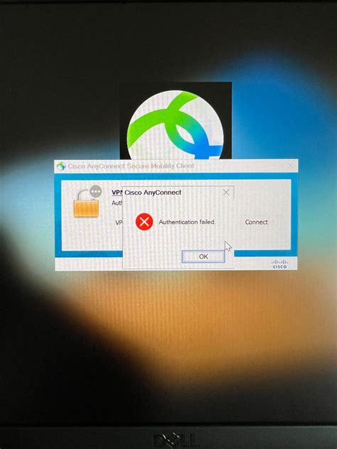 Cisco Anyconnect Secure Mobility Client Authentication Failed Cisco