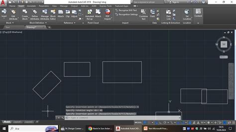 Autocad Adding Block Command Grabcad Tutorials