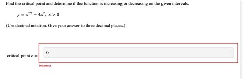 solved y x7 2−4x2 x 0 use decimal notation give your