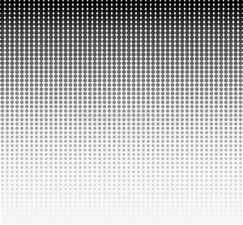 Seamless Halftone Circle Dots Abstract Vector Background Or Texture For Design Stock
