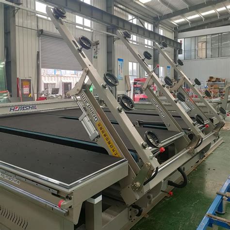 cnc glass cutting machine triple function glass loading cutting