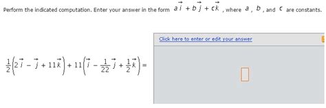 Solved Perform The Indicated Computation Enter Your Answer