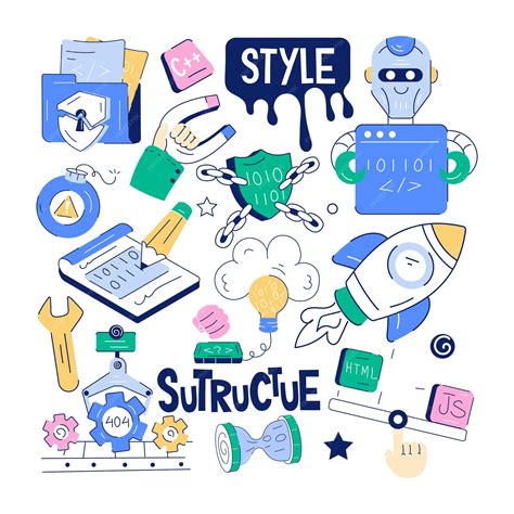 premium vector linear style web programming icon