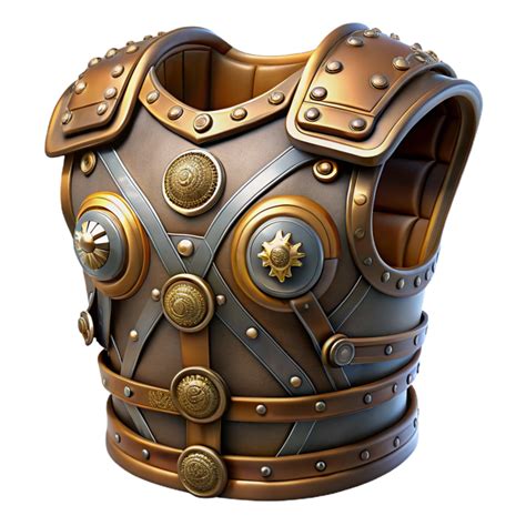 Impressive Contemporary Steampunk Chest Armor With Intricate Engravings