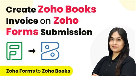 How To Create Zoho Books Invoice On Zoho Forms Submission Zoho Forms To Zoho Books Youtube