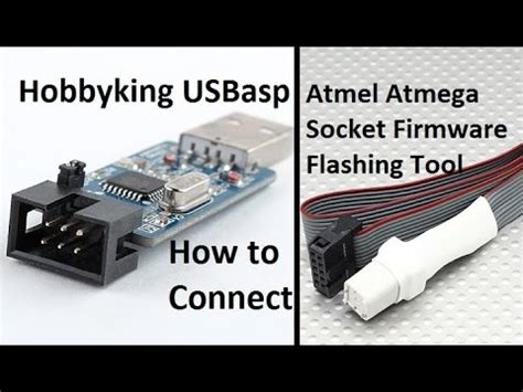 Eazy HK USBaps To Atmel Atmega Socket Firmware Flashing Tool Tutorial YouTube