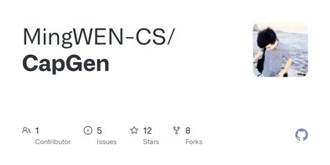GitHub MingWEN CS CapGen