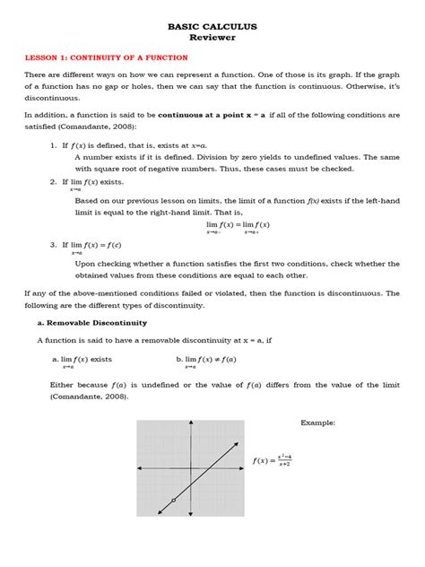 Bacal Q4 Reviewer Pdf Tangent Slope