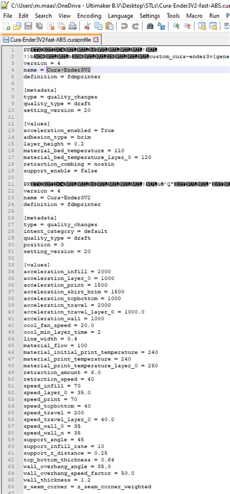 Cant Import Profiles Ultimaker Cura Ultimaker Community Of 3d