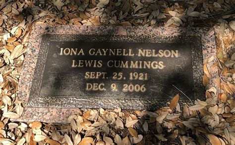 Iona Gaynell Nelson Cummings 1921 2006 Find A Grave Memorial
