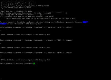 Error Parsing Parameter · Issue 913 · Prowler Cloudprowler · Github