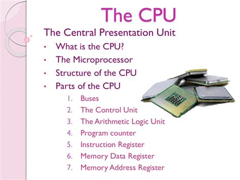 CPU Architecture Components And Functionality
