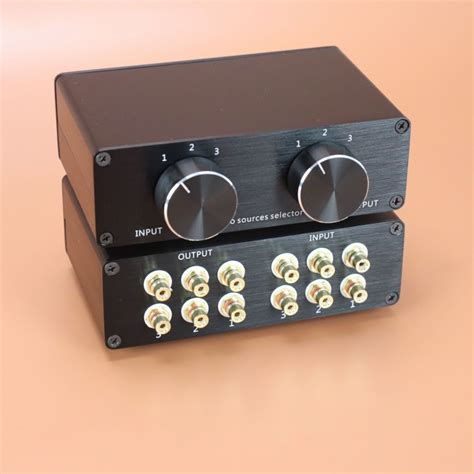Standard Audio Switcher Audio Selector Audio Source Selector W Rca