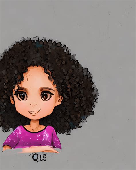 How To Draw Chibi Curly Hair