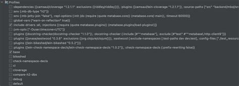 Importing Metabase Project Results In Bogus Profiles Issue Cursive Ide Cursive GitHub