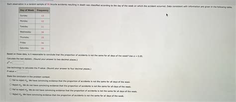 Answered Each Observation In A Random Sample Of… Bartleby