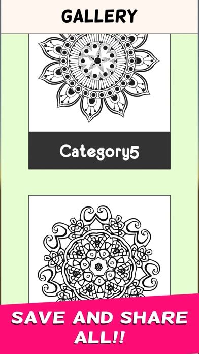 성인 무료 휴식 위한 책 만다라 색칠 Pc 버전 무료 다운로드 Windows 1087 한국어 앱