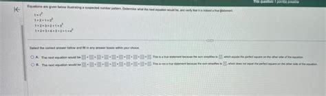 Solved Determine The Most Probable Next Term In The List Of