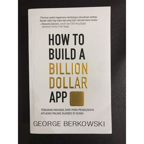 Jual How To Build A Billion Dollar App George Berkowski Ori Shopee