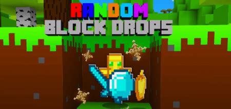 Random Block Drops Minecraft Addon