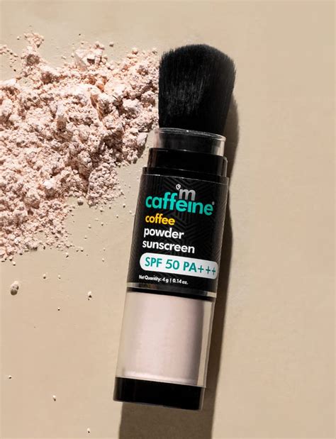 Coffee Powder Sunscreen Spf 50 Pa Size 4 Gms By Mcaffeine