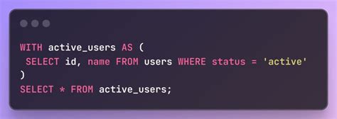 How To Use Ctes For Cleaner Sql Queries Keshav Gupta Posted On The Topic Linkedin