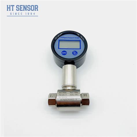 Htsensor Pressure Gauge 30psi Differential Level Gauge For Water Oil Pressure Test Pressure