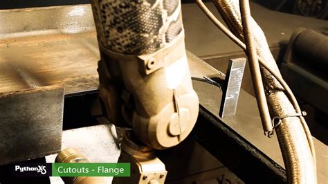 Cutouts Flange Pythonx Youtube