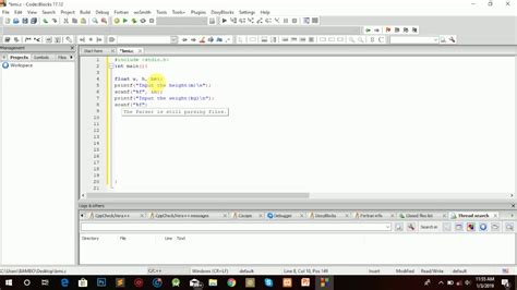 How To Create A Program To Calculate The Body Mass Index Using C