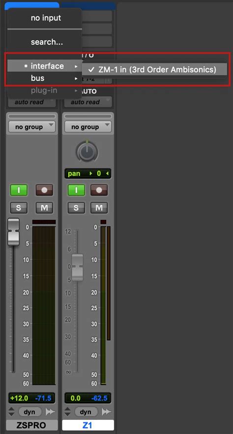 Pro Tools Session Configuration ZYLIA Support