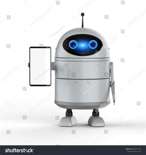 3d Rendering Android Robot Artificial Intelligence Stock Illustration