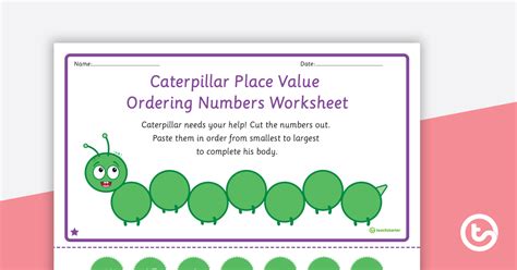 Mash Place Value Ordering 2 Digit Numbers Worksheet Worksheets Library
