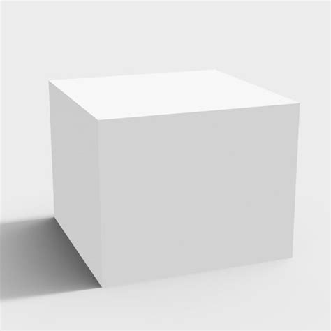 Stylish Cube 3d Model For Creative Projects
