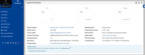 Simple Guide How To Install Webmin On Rocky Linux 9 And How To Use It