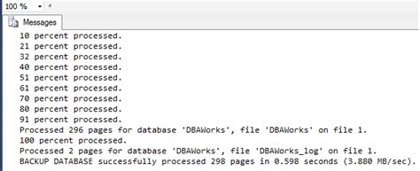 Sql Server Database Backup With Multiple Methods Using Transact Sql