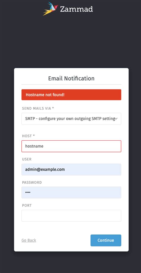 Zammad Setup Guide Supports Any Email Channel Issue Zammad Zammad Github