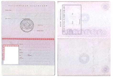 Пин на доске паспорт