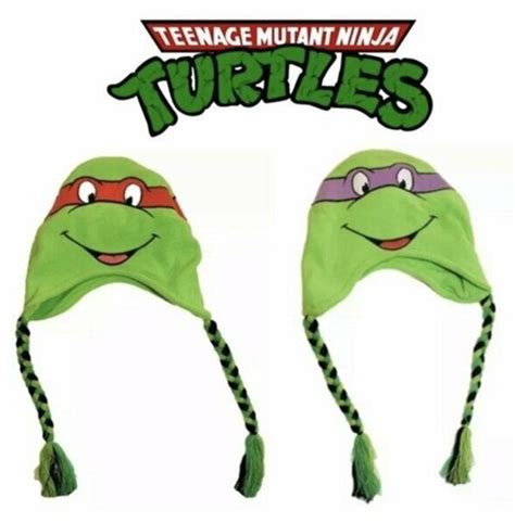 Nickelodeon Tmnt Reversible Hat Raphael And Donatello