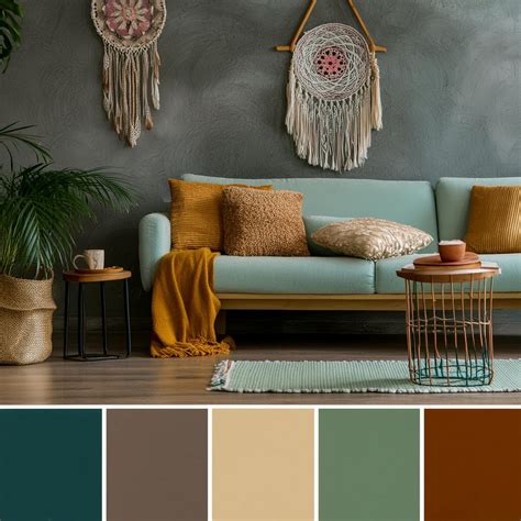 Boho Living Room Ideas To Stylize Your Space Around Julie Ann Art